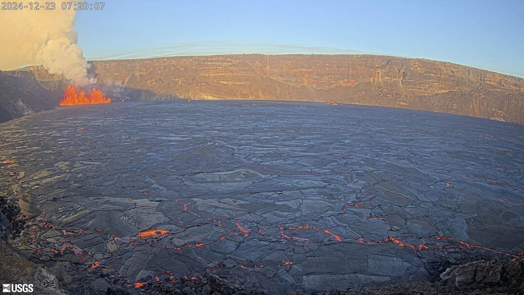 One of the world’s most active volcanoes — Hawaii’s Kilauea — is ...